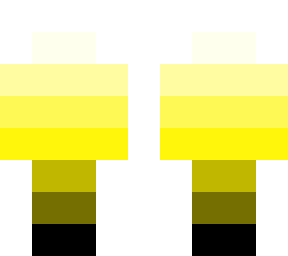 Yellow gradient | Minecraft Skin