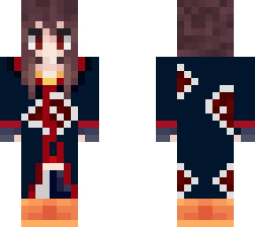 Akatsuki Megumin V.3 | Minecraft Skin
