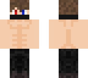Dwurtfy with abs + back abs? | Minecraft Skin