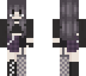 goth girl | Minecraft Skin