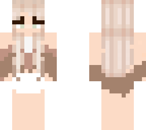 blonde Minecraft girl | Minecraft Skin