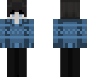 Blue jumper guy | Minecraft Skin