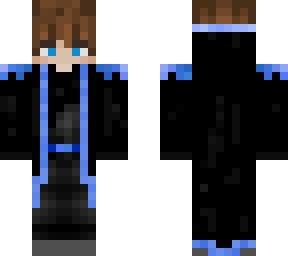 Blue robe human skin | Minecraft Skin