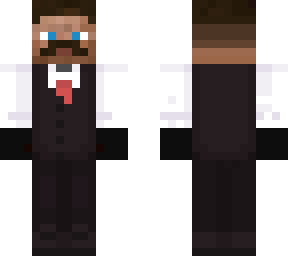 steve in a suit classic | Minecraft Skins