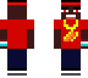 Goofy backwards head guy | Minecraft Skin