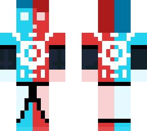half and half | Minecraft Skin