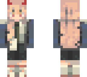 power chainsaw man | Minecraft Skins