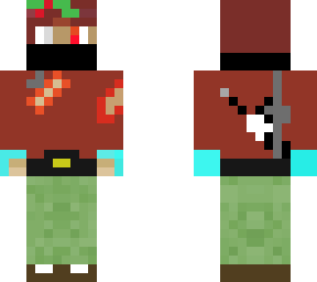 Remake of Scared | Minecraft Skin