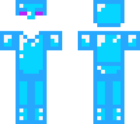 Minecraft Enchanted Diamond Armor Skin