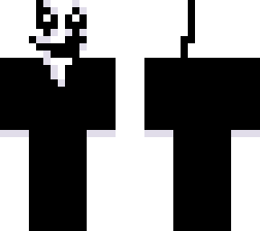 Gaster/MisteryMan (Sprite 2) - Undertale | Minecraft Skin