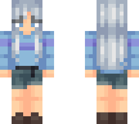 Icy flame - FS / Prize | Minecraft Skin