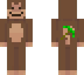 Miner Monkey | Minecraft Skin