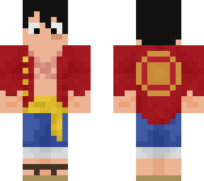 monkey d luffy | Minecraft Skins