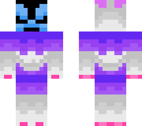 PURPLE PROTOGEN MOMENT O_O | Minecraft Skin