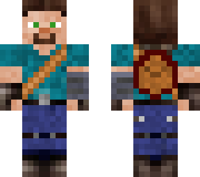 Survivalist Steve w/ Pip-Boy | Minecraft Skin