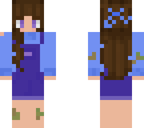 ~Cornflower~ (Flower Series III) | Minecraft Skin