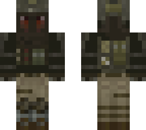 "Konig" CoD:MW2 Operator | Minecraft Skin