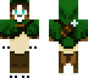Border Collie Hunter | Minecraft Skin