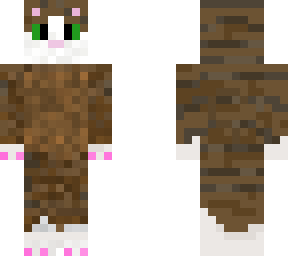 gato atigrado | Minecraft Skin
