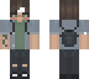 Male Ellie from The Last Of Us II | Minecraft Skin