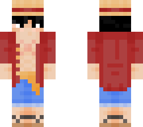 monkey d luffy | Minecraft Skins