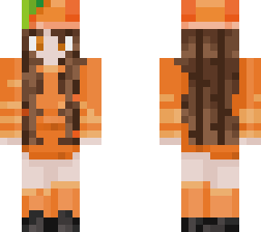 Pumpkin Girl FIXED | Minecraft Skin