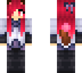 Sakura as Homura Akemi | Minecraft Skin