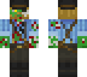 Arthur morgan undead nightmare / version 1 | Minecraft Skin