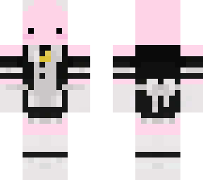 axolotl pink maid cute | Minecraft Skins