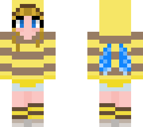 Bee hoodie girl | Minecraft Skin