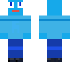 Blue Man | Minecraft Skin