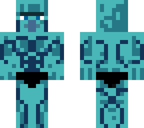 Blue Villager | Minecraft Skin