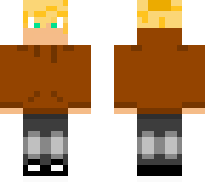 Brown Hoodie | Minecraft Skin