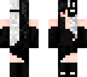 Bunny Mask Girl Dark | Minecraft Skin