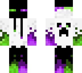 elemental gamer enderman | Minecraft Skin