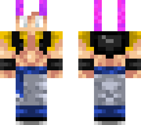 gogeta ultra instinct ego | Minecraft Skin