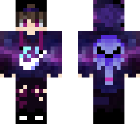 Purple Gamer Boy updated | Minecraft Skin