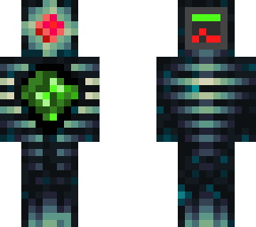 Skulk Absorber (Soul Blaster Prototype) | Minecraft Skin