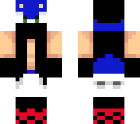 Sonic Ninja | Minecraft Skin