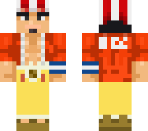 Usopp dressrosa | Minecraft Skin