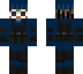 blue special ops | Minecraft Skin