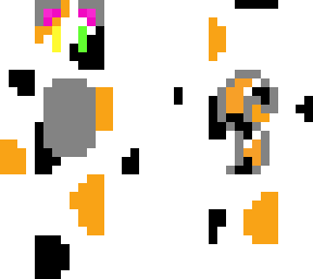 calico cat/tabaxi | Minecraft Skin