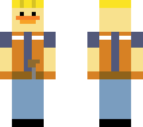 Construction Duck | Minecraft Skin