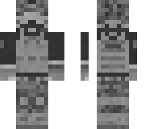Gray soldier | Minecraft Skin