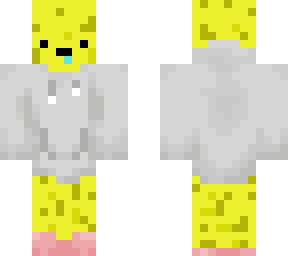 Grey Sweatshirt Spungi | Minecraft Skin
