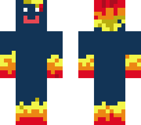 magma head | Minecraft Skin