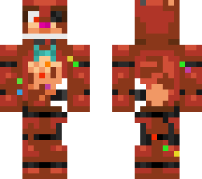 Melted chocolate bonnie | Minecraft Skin