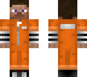 Prisoner Steve | Minecraft Skin
