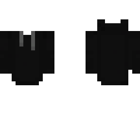 black hoodie | Minecraft Skin