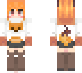 BorgarFoxInari - The Kitsune Vtuber 2023 Edition | Minecraft Skin